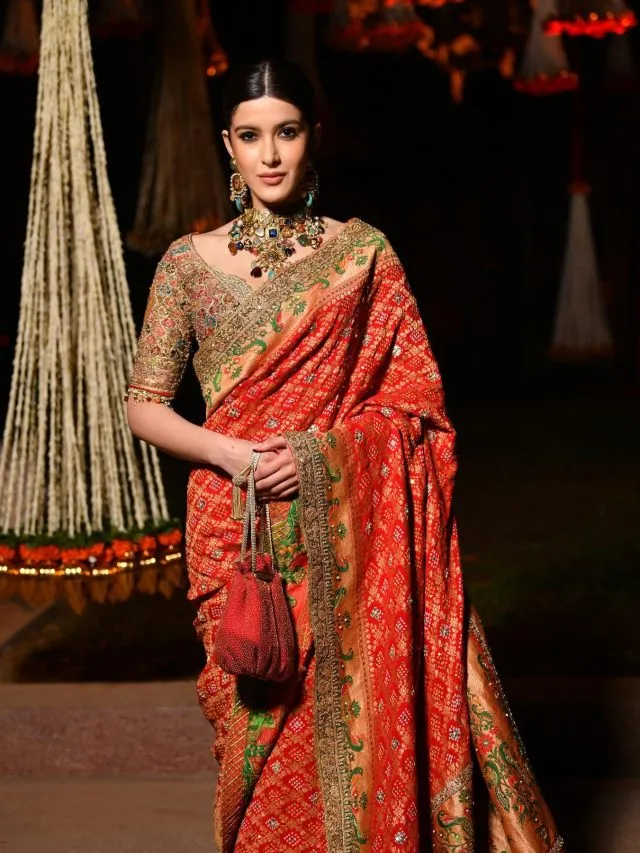 Navratri 2024 Jaipuri Saree: नवरात्रि में पहनें ये जयपुरी साड़ियां ...