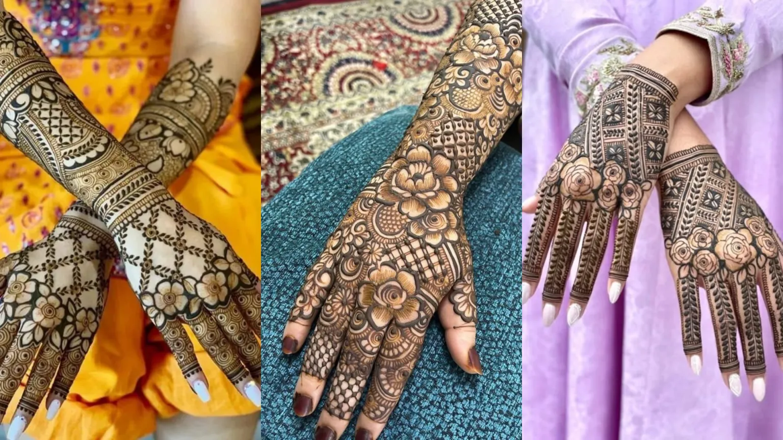 Back Hand Bridal Mehndi Design: Trend में हैं ये पैटर्न! 5 Gorgeous बैक ...