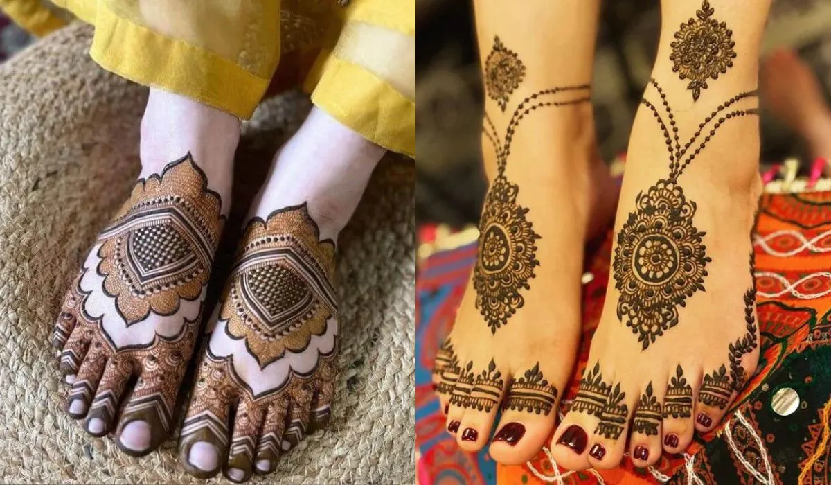 Bridal Mehndi Designs For Legs: पैरों के लिए 5 शानदार और Trendy मेहंदी ...