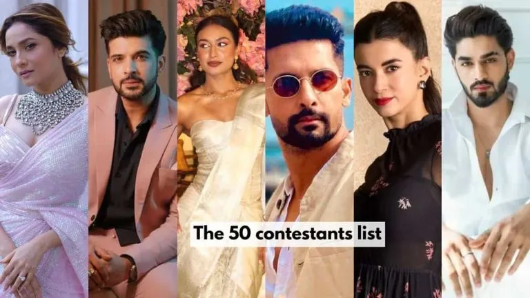 The 50 Confirmed Contestants List: भारत का नया रियलिटी शो, 1 फरवरी को ...