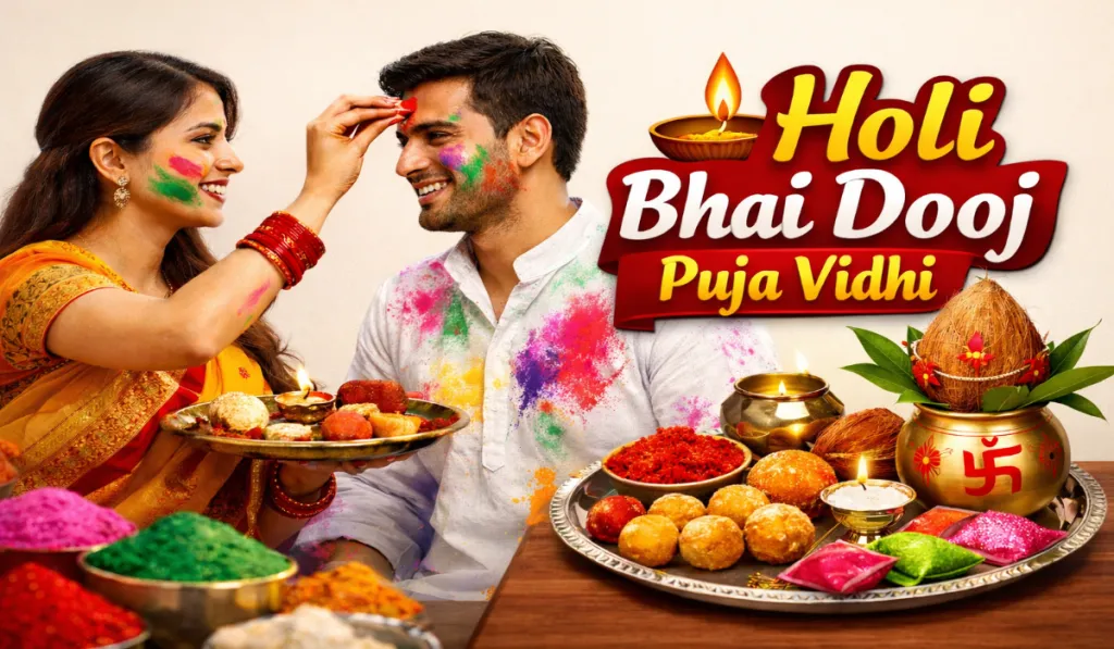 Holi Bhai Dooj Puja Vidhi: होली भाई दूज पर इस विधि से करें भाई का तिलक ...