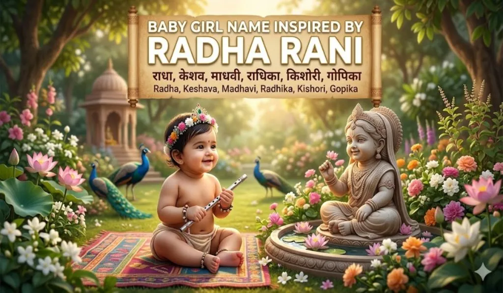 30+ Baby Girl Name Inspired By Radha Rani: श्री राधा रानी के नामों से ...