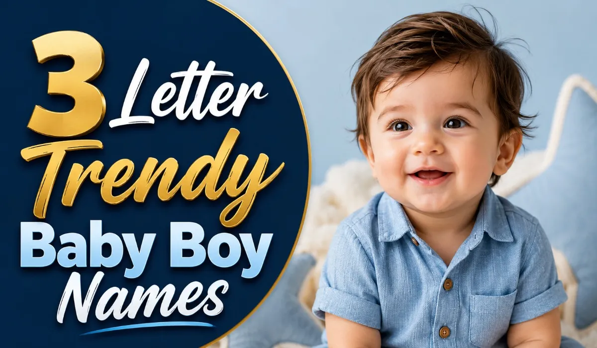 3 Letter Baby Boy Names: ट्रेंड में हैं 3 अक्षरों वाले बेबी बॉय नेम्स ...